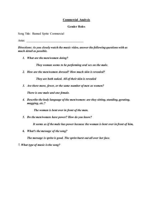 Video worksheet | PDF