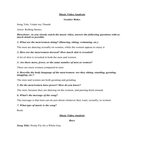 Video worksheet (1) | PDF