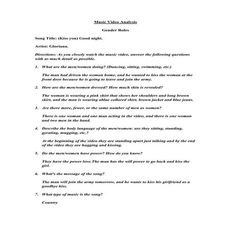 Video worksheet shell | PDF