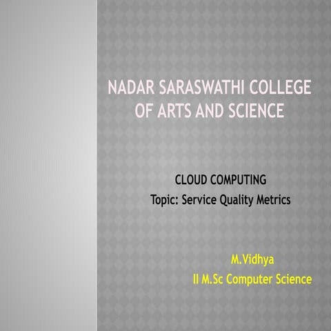 cloud computing presentation,computer Science | PPTX