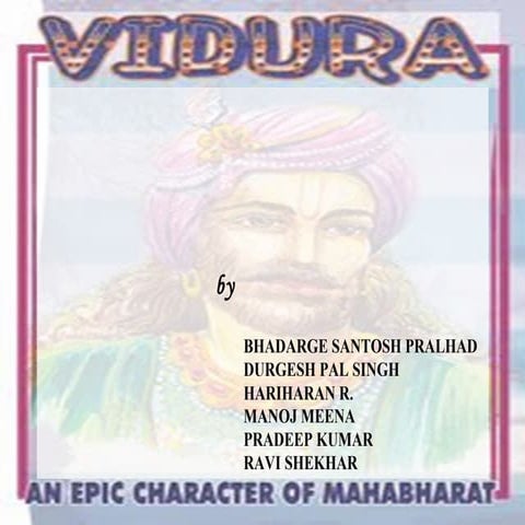 "Vidura" The ancient Management Guru | PPT