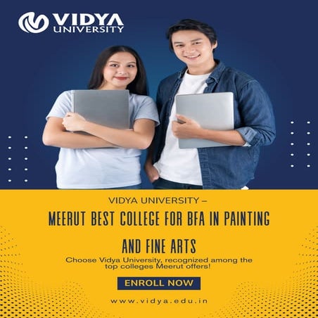 Vidya University – Meerut Best College for BFA in Painting and Fine ...