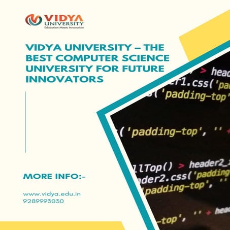 Vidya University – The Best Computer Science University for Future Innovators.pdf