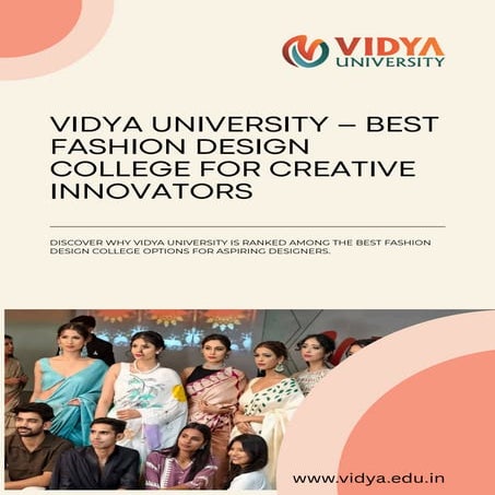 Vidya University – The Best Computer Science University Shaping Future ...