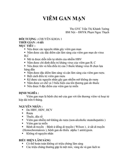 Viêm gan virus B | PDF