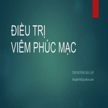 Chuyên đề Viêm phúc mạc - 2019 - Đại học Y dược TPHCM | PPTX