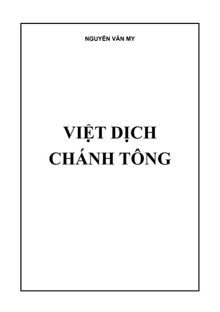 Dich Tu Ban Nghia 4 CHAN | PDF
