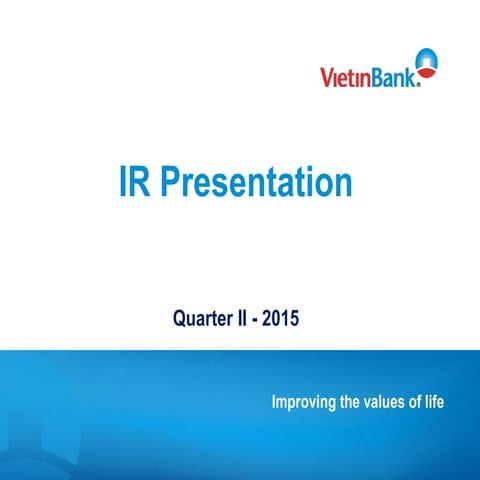 Vietin bank ir presentation q2.2015