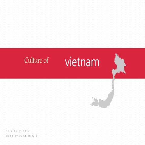 Social Studies: Culture of Vietnam | PPTX