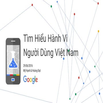 Tìm hiểu hành vi người tiêu dùng Việt Nam 2016 (Vietnamese online ...