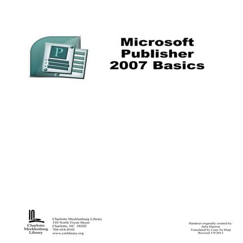 Vietnamese Publisher 2007 Visual | PDF