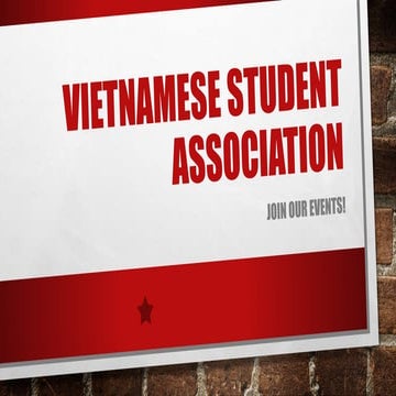 Vietnamese Student Association | PPTX | College Sports | Sports