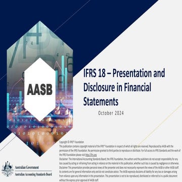 IFRS 18 Revolutionizes Financial Reporting with New Subtotals and Clearer Categories | PDF