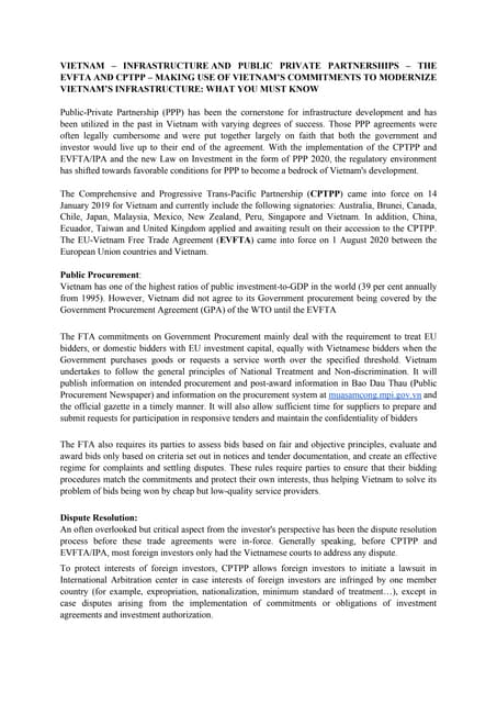 Services Trade in Vietnam under the EVFTA | PDF