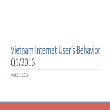 [Infographic] Vietnam ICT infrastructure | PDF