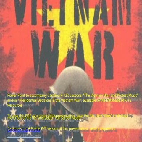 Vietnam War PPT | PPT