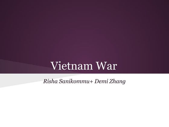 The Vietnam War | PPT