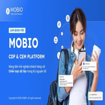 Giới thiệu về Mobio Platform - Nền tảng quản trị dữ liệu khách hàng ...