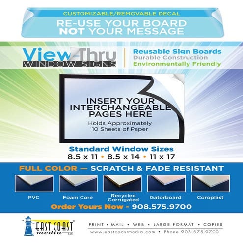 View thru boards | PDF