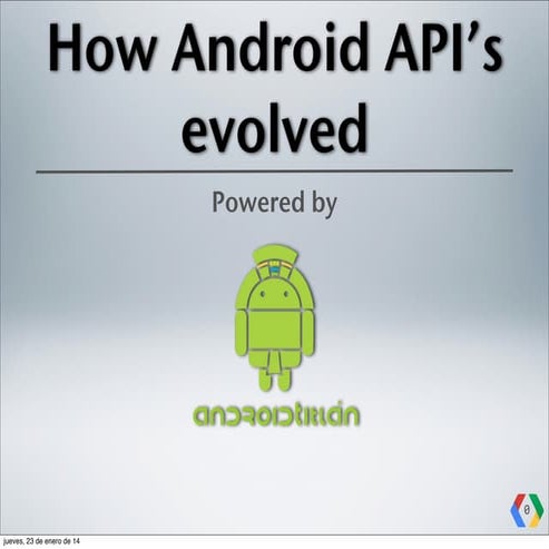 How Android API's evolved: Viewflipper vs ViewPager | PDF | Computing | Technology & Computing