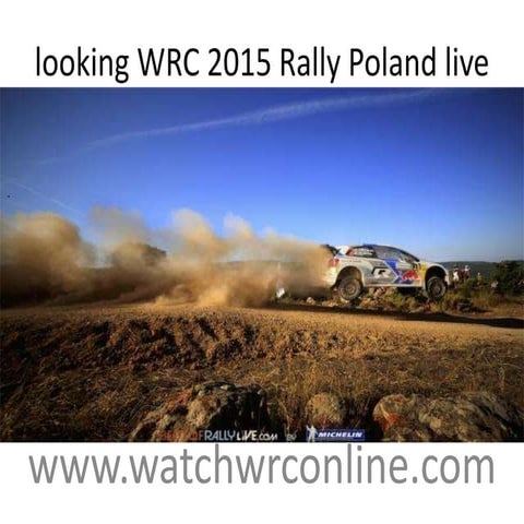 View live wrc 2015 rally poland | PPTX