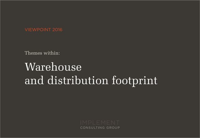 Optimization in supply chain | PPTX