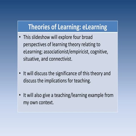 Views of learning | PPT