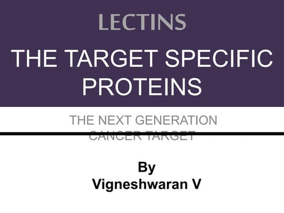 Lectins | PPTX