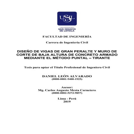 Vigas gran atura puntal tensor | PDF