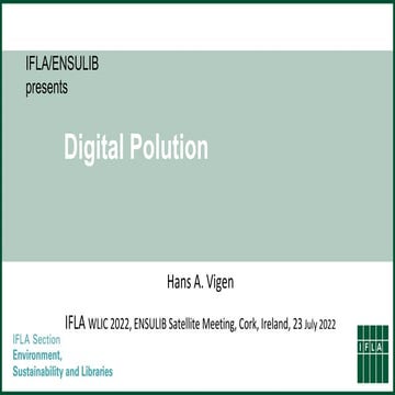 Digital pollution | PDF