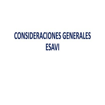 ESAVI | PPTX