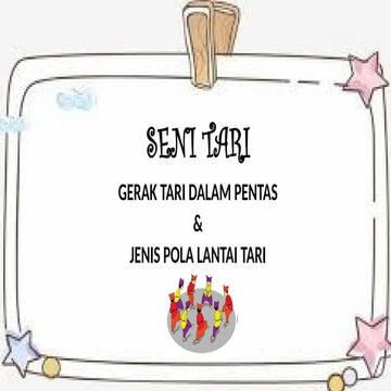 Materi Seni Tari Kelas 4 Pola Lantai.pptx