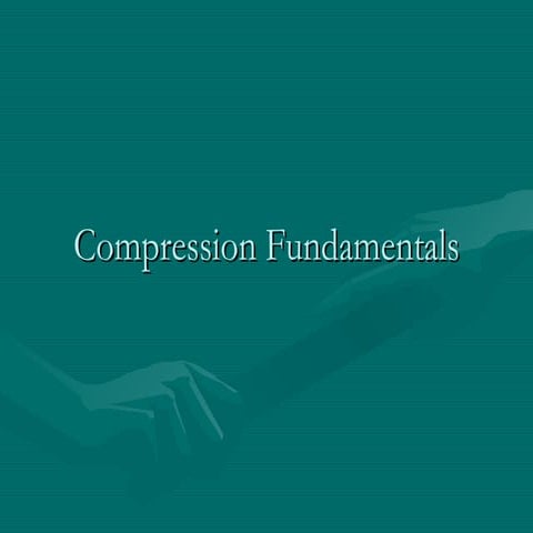 Vii Compression Introduction Ppt 3579