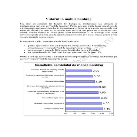 Viitorul in mobile banking | PDF