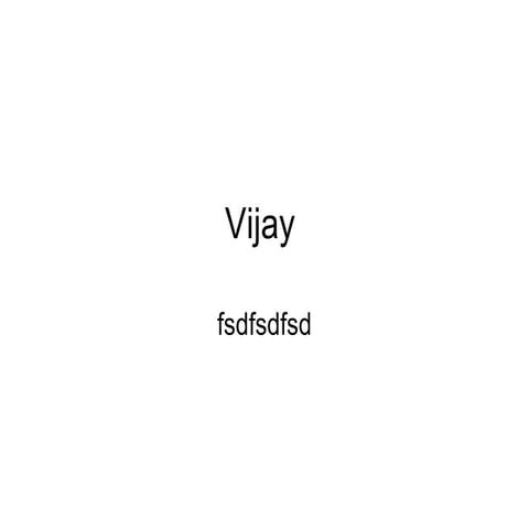 Vijay | PPT