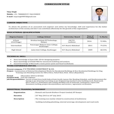 Vijay cv | DOC