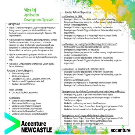 VijayRaj-Salesforce sf resume for companies | PPT