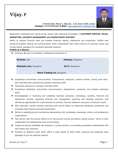 Nithin CV 2016 Updated | DOCX