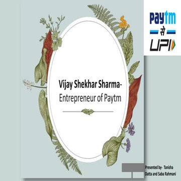 vijay shekhar sharma-ppt on paytm.pptx