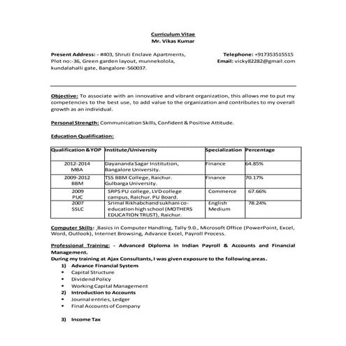 Vinita_ Agarwal_Resume | DOCX