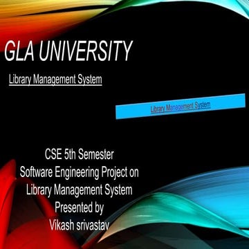 Vikash library | PPTX