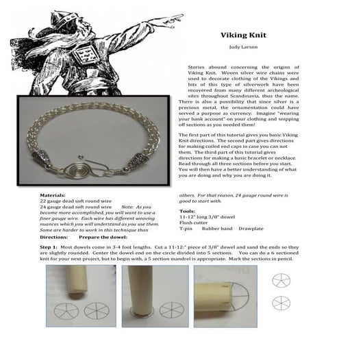 Viking Knit Tutorial | PDF