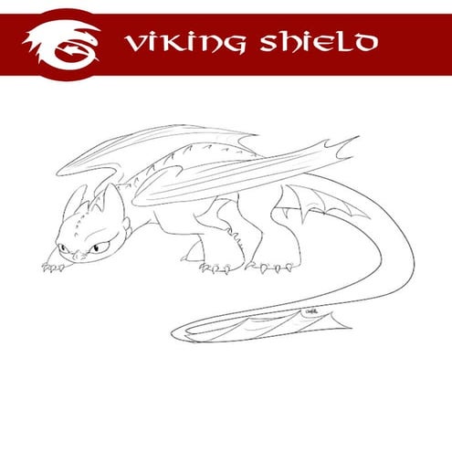 How To Train Your Dragon Viking Shield Dragons Pdf