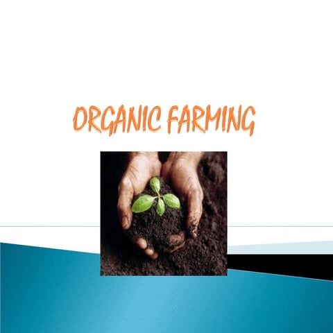 organic farming | PPT | Agriculture | Industries