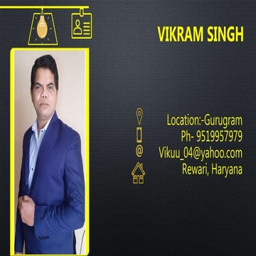 Vikram profile | PPTX