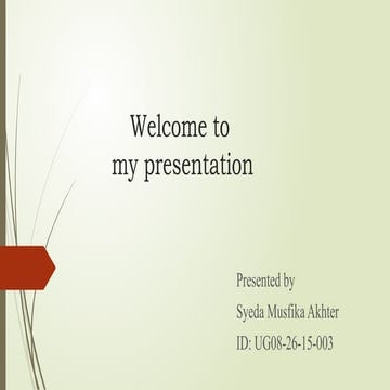 Vildagliptin OTFWelcome to my presentation.pptx