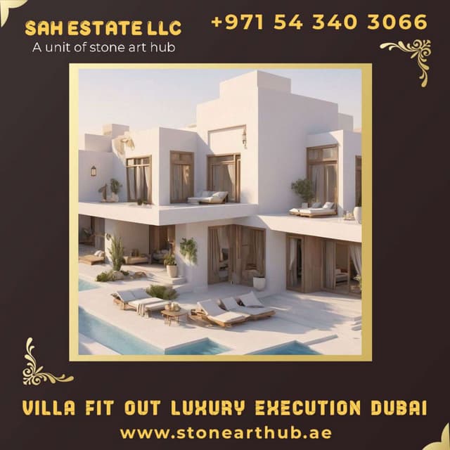 Villa Fit Out Luxury Execution Dubai - ☎ +971 54 340 3066 | PDF
