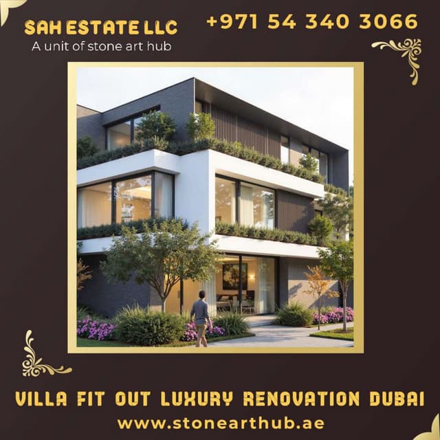 Affordable Classic Villa Fit Out Dubai - ☎ +971 54 340 3066 | PDF
