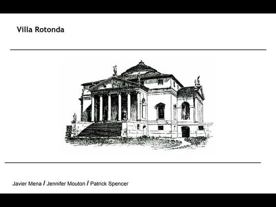 ANALISIS VILLA ROTONDA | PPT