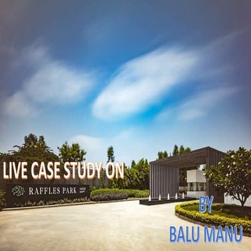 HOW TO MAKE A LIVE CASE STUDY ON VILLAS | PPT